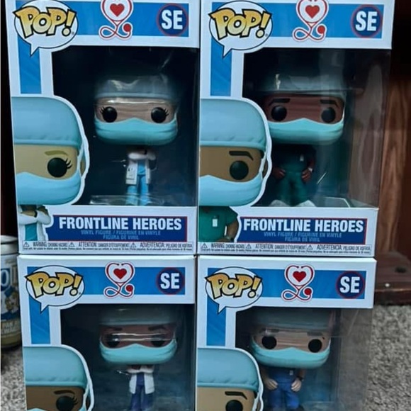 Other | Funko Pop Frontline Heroes Figures | Poshmark